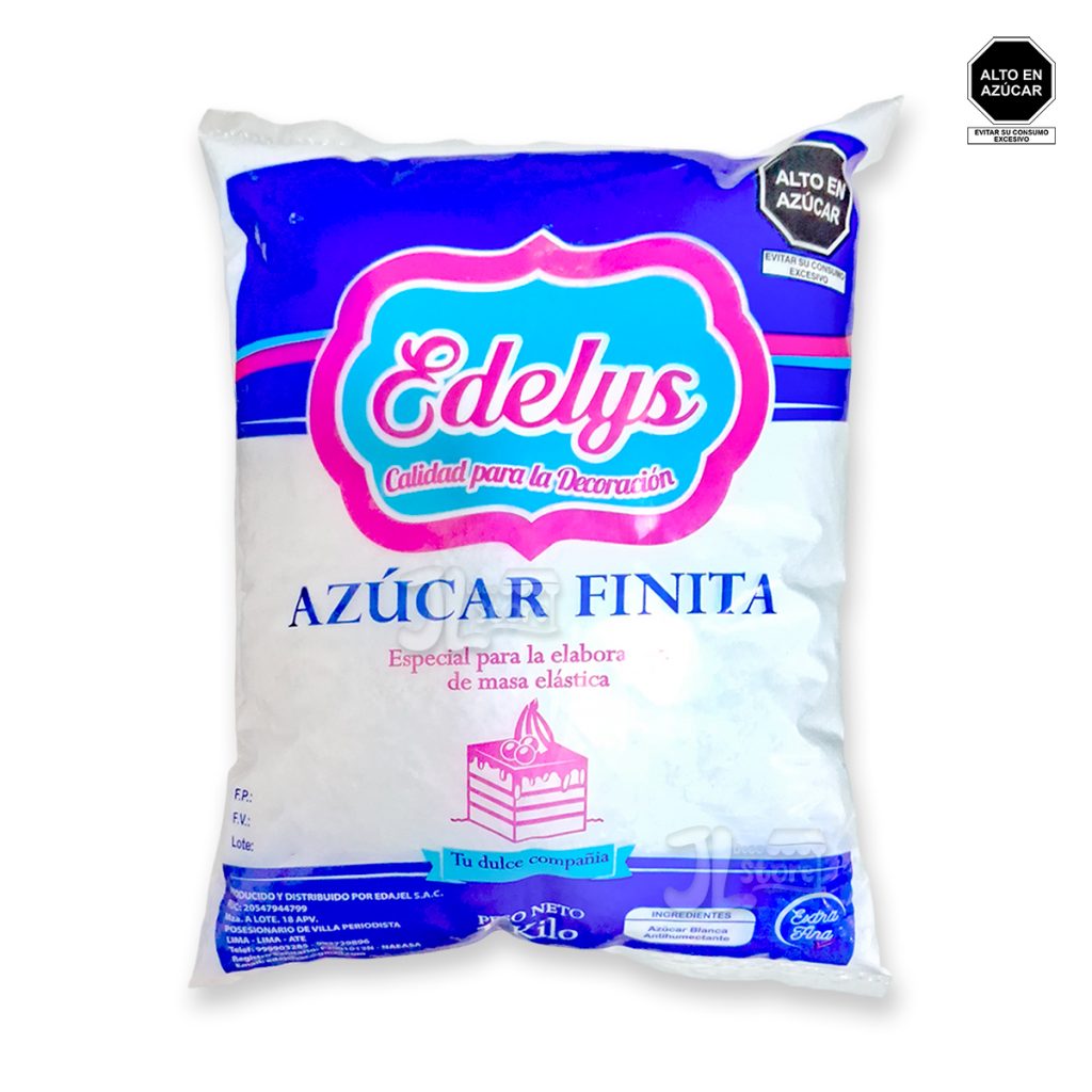 Azúcar Finita 1kg Edelys – JL DecoStore