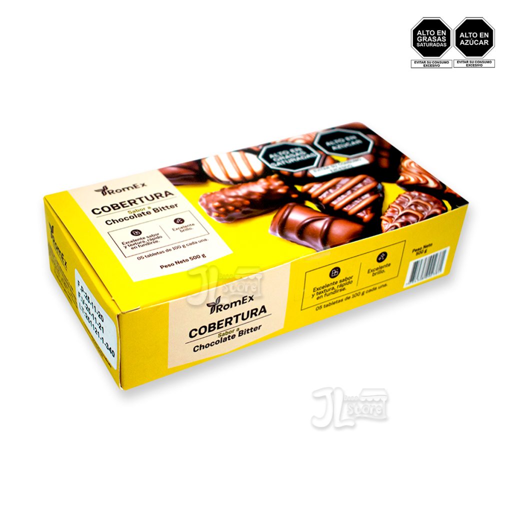 Cobertura Sabor A Chocolate Bitter 600 Gr Romex – JL DecoStore