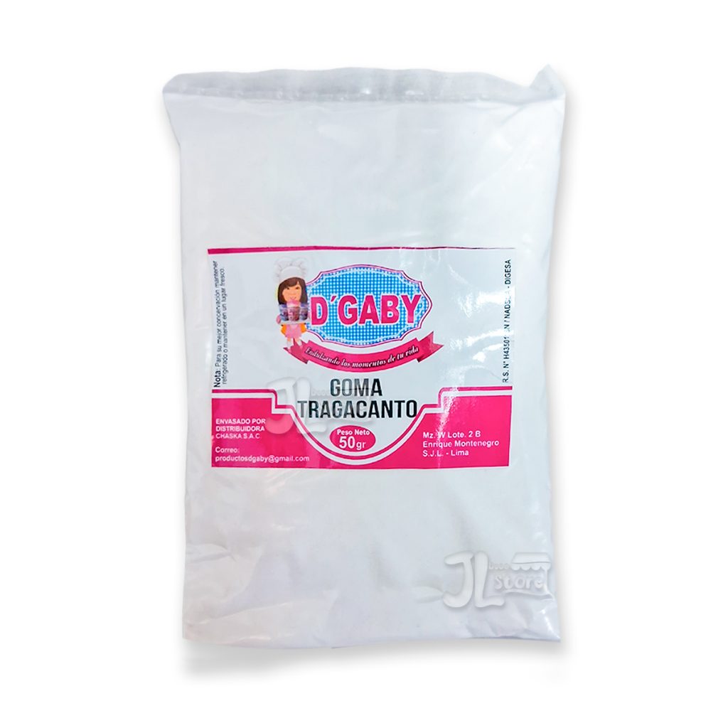 Goma Tragacanto (bolsita) 50gr D’Gaby – JL DecoStore