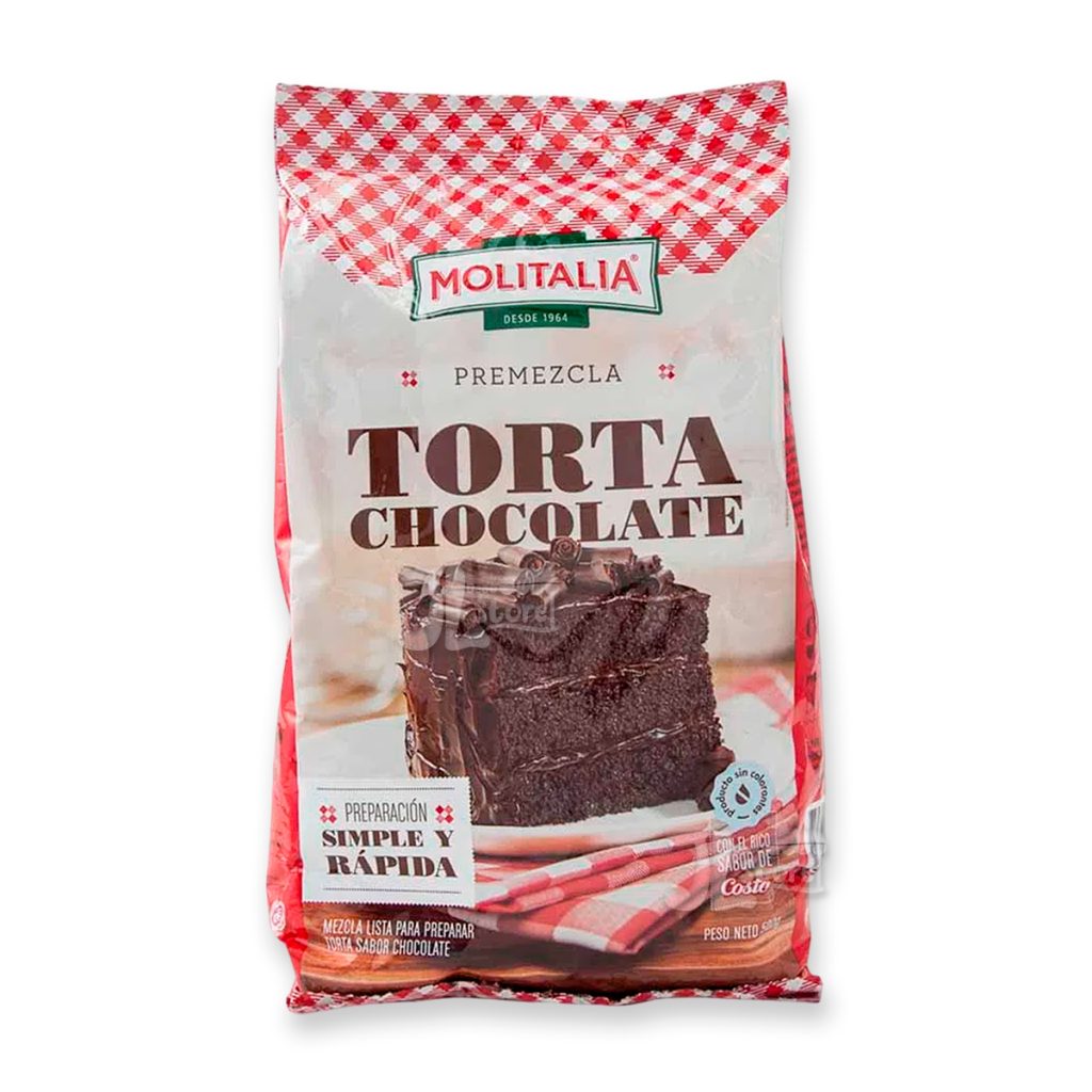 Premezcla Torta sabor a Chocolate 450gr Molitalia – JL DecoStore