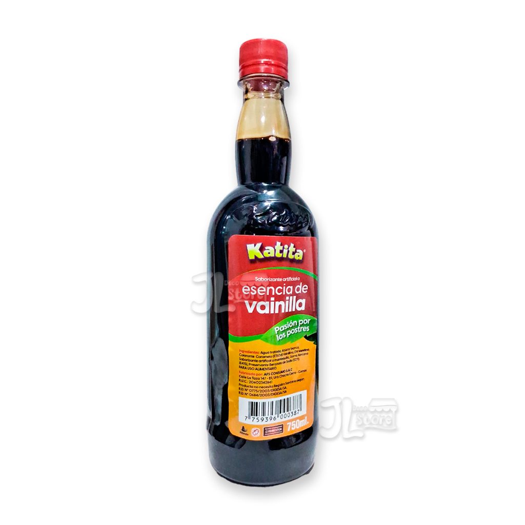 Esencia de Vainilla 750ml Katita – JL DecoStore